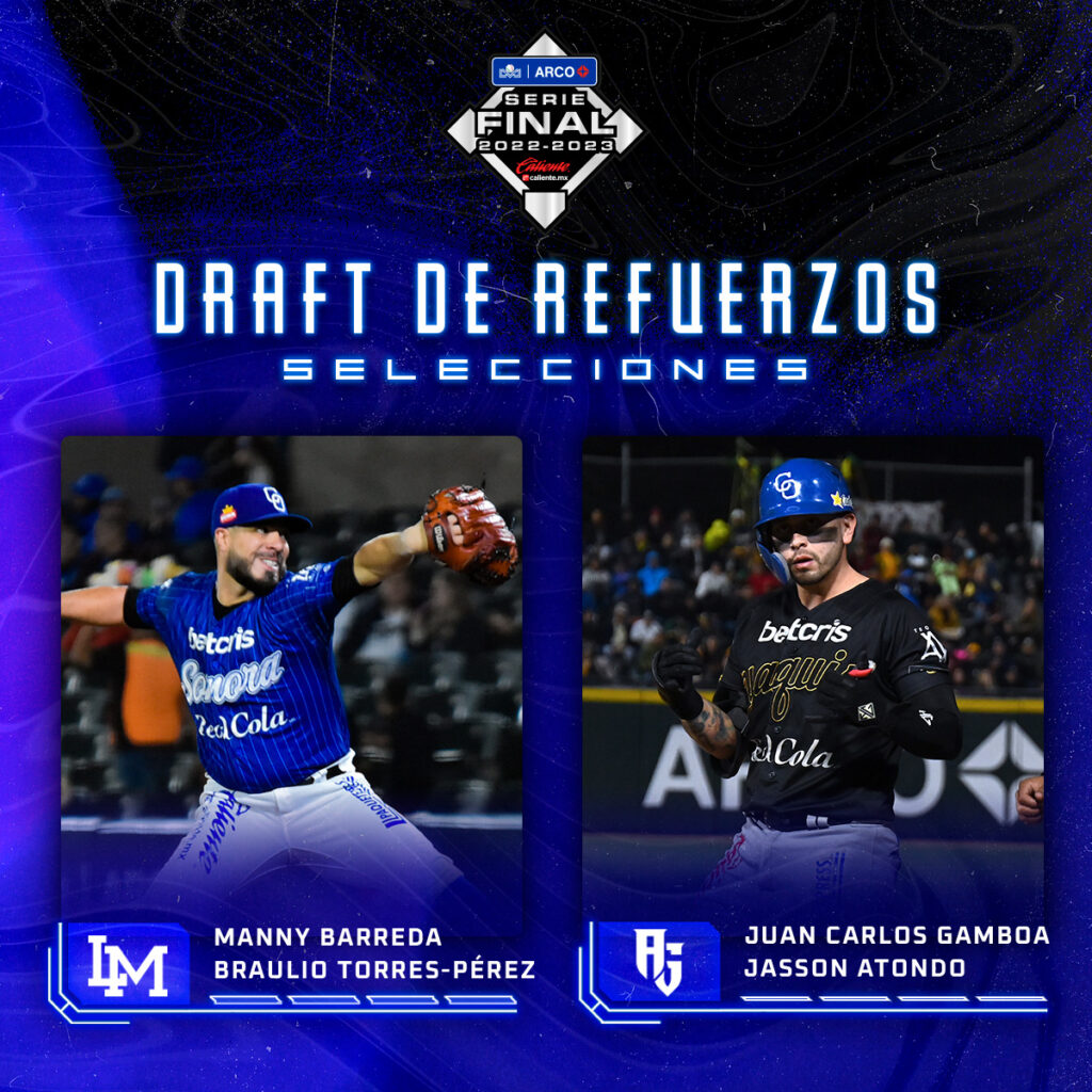 REFUERZOS PARA LA SERIE FINAL DE LA LIGA ARCO MEXICANA DEL PACÍFICO ...