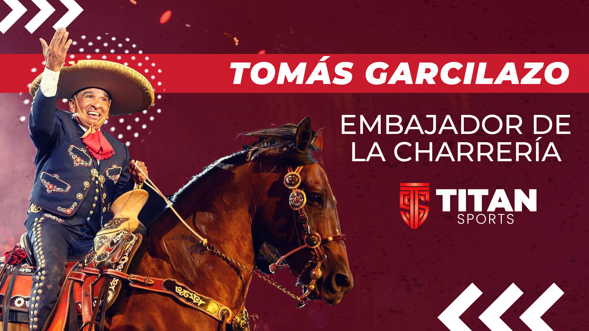 TOMÁS GARCILAZO, EMBAJADOR DE LA CHARRERÍA | Titansports