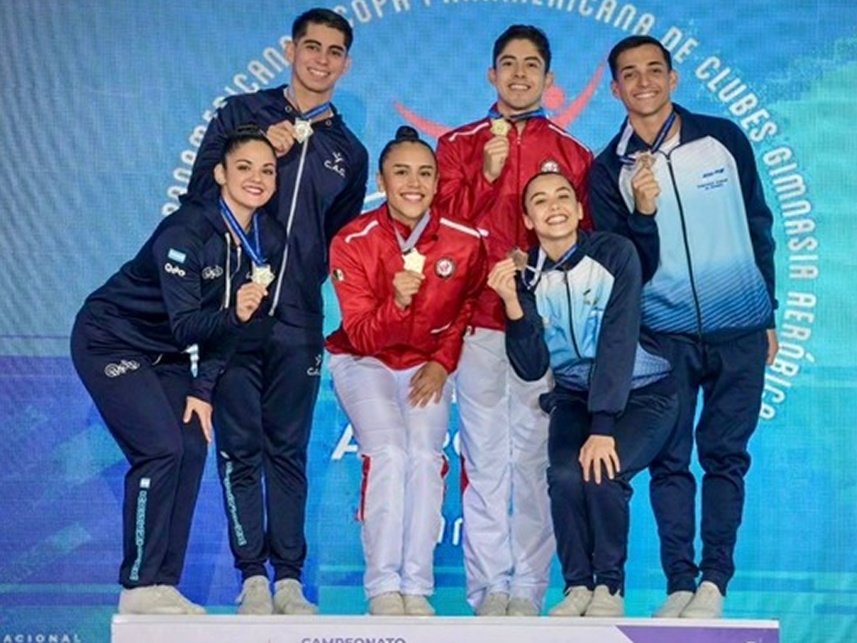 Mario Nava and Elizabeth Quintero won the Pan American Aerobic ...