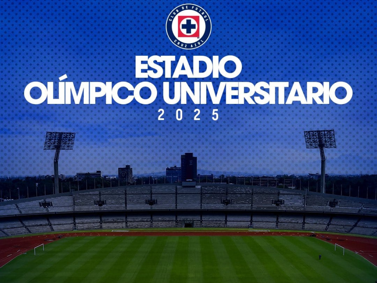 Cruz Azul jugará sus partidos de local en el Olímpico Universitario | Titansports