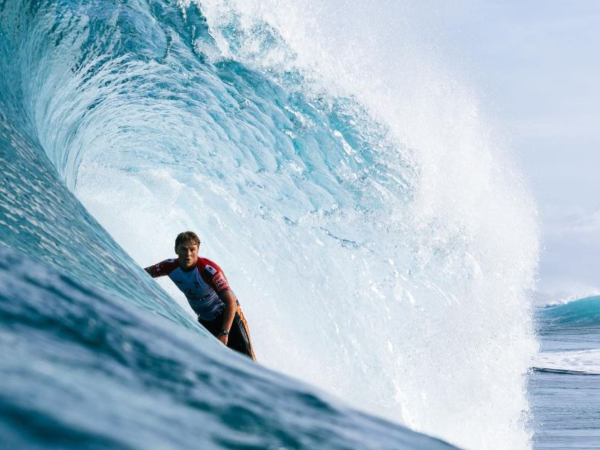 Alan Cleland finalizó primera parada del Tour Mundial de Surf 2025 ...